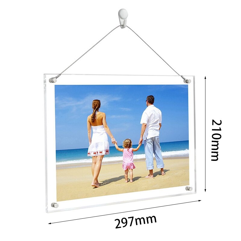 8X12 in Acrylic Picture Frames Wall Mount Photo Fr... – Vicedeal
