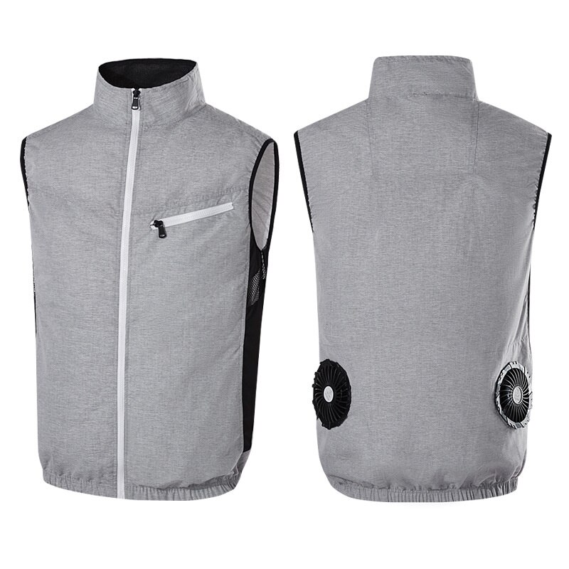 Men Summer Air Conditioning Clothing Fan Cooling V... – Vicedeal