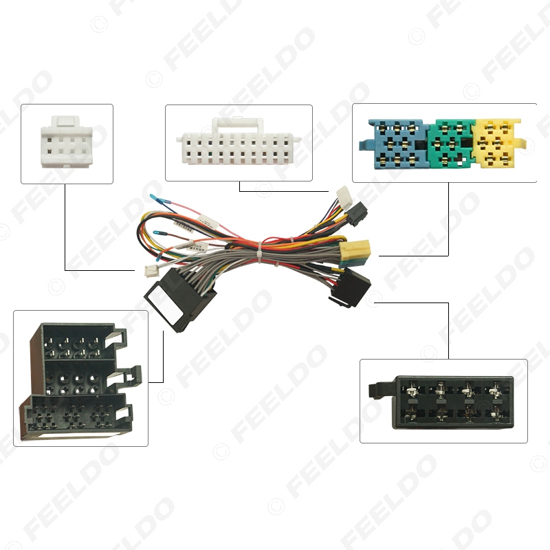 Car 16pin Audio Wiring Harness With Canbus Box For... – Grandado