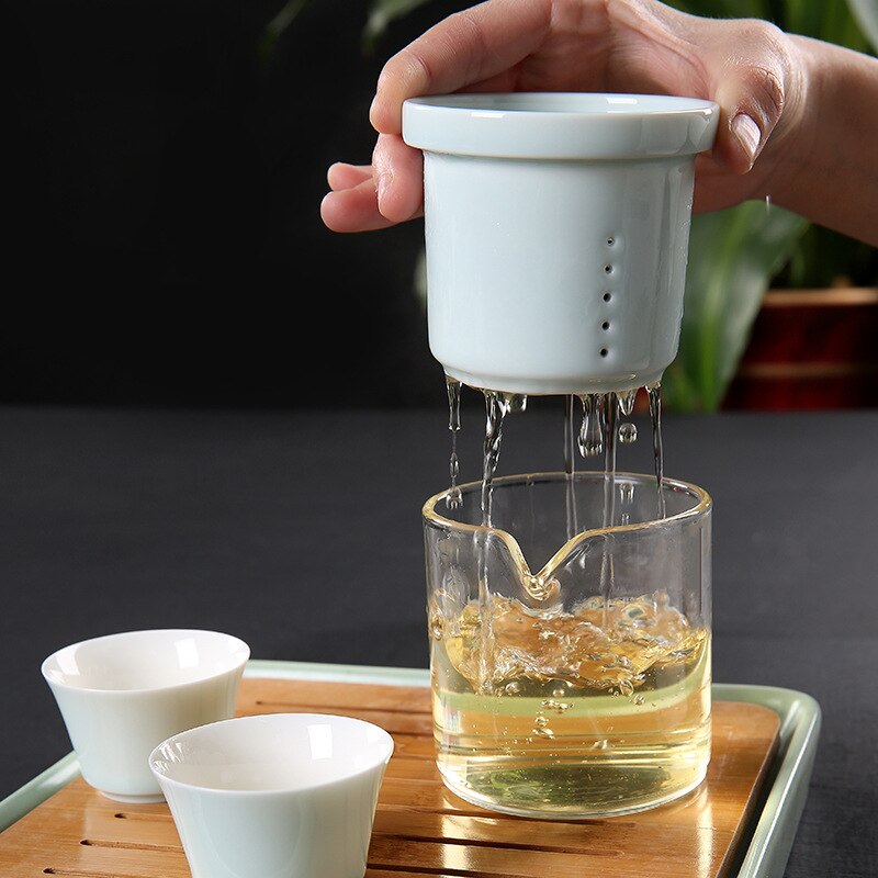 Portable Tea Pot Chinese Tea Infuser Vintage Teawa... – Vicedeal