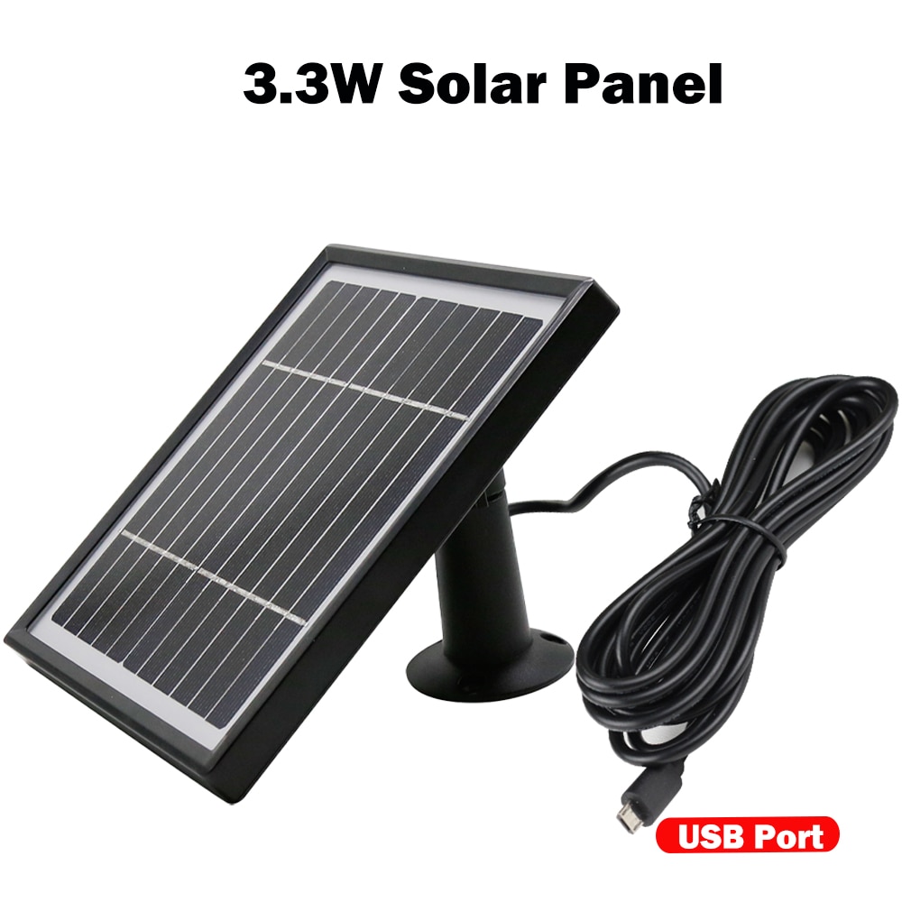 Hismaho Solar Panel 3.3W 3 Meter Cable For Outdoor... – Grandado