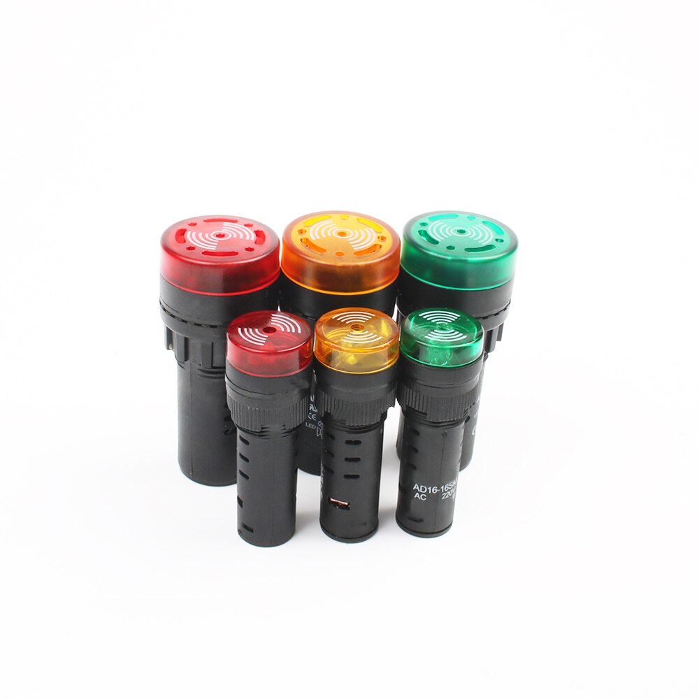 1pcs AD16-22SM AD 16-16SM Flash Signal Light Red B... – Grandado