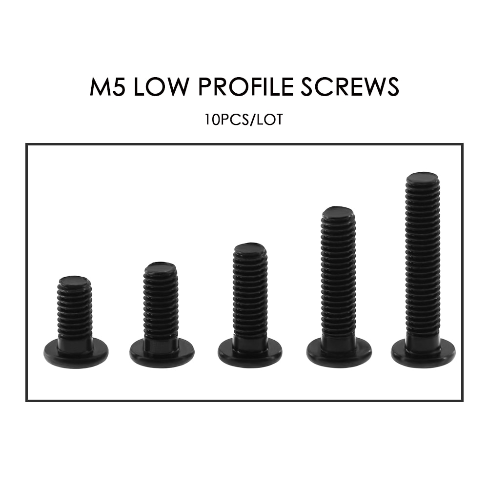 10 Stks/partij 3D Printer Onderdelen M5 Low Profil... – Vicedeal