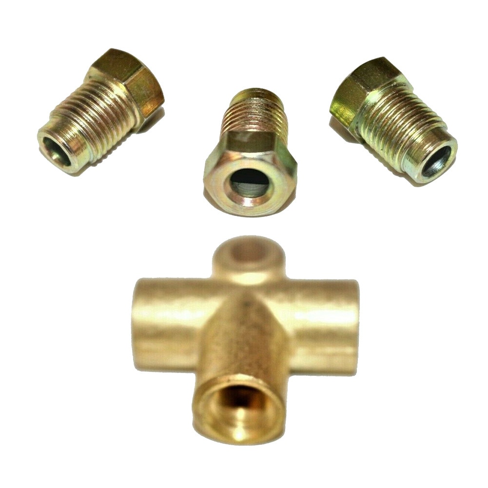 10mm Brake Pipe Unions 3 Way Brake Brake Pipe Fitt... – Vicedeal