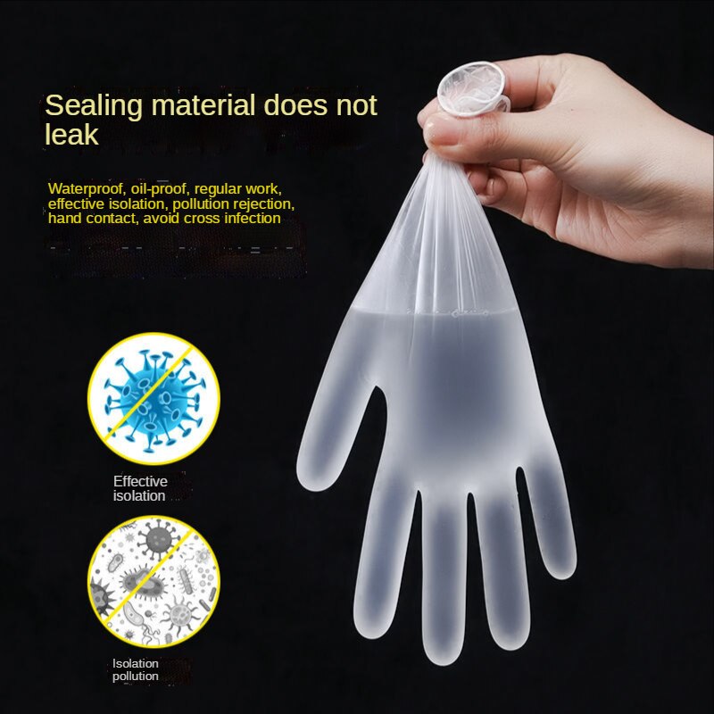 Guantes desechables de PVC, grado alimenticio, imp... – Grandado