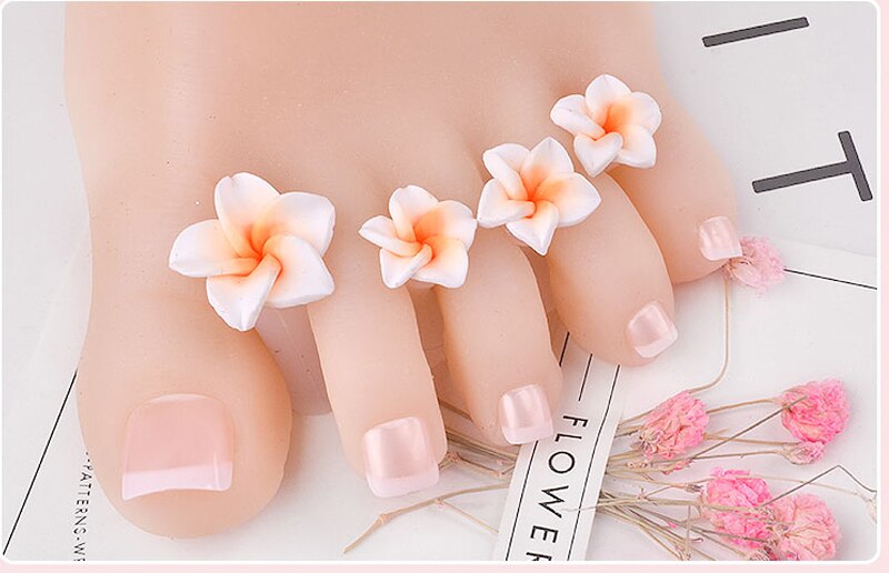 8Pcs/Pack Silicone Toe Separator Daisy Flowers Des... – Grandado