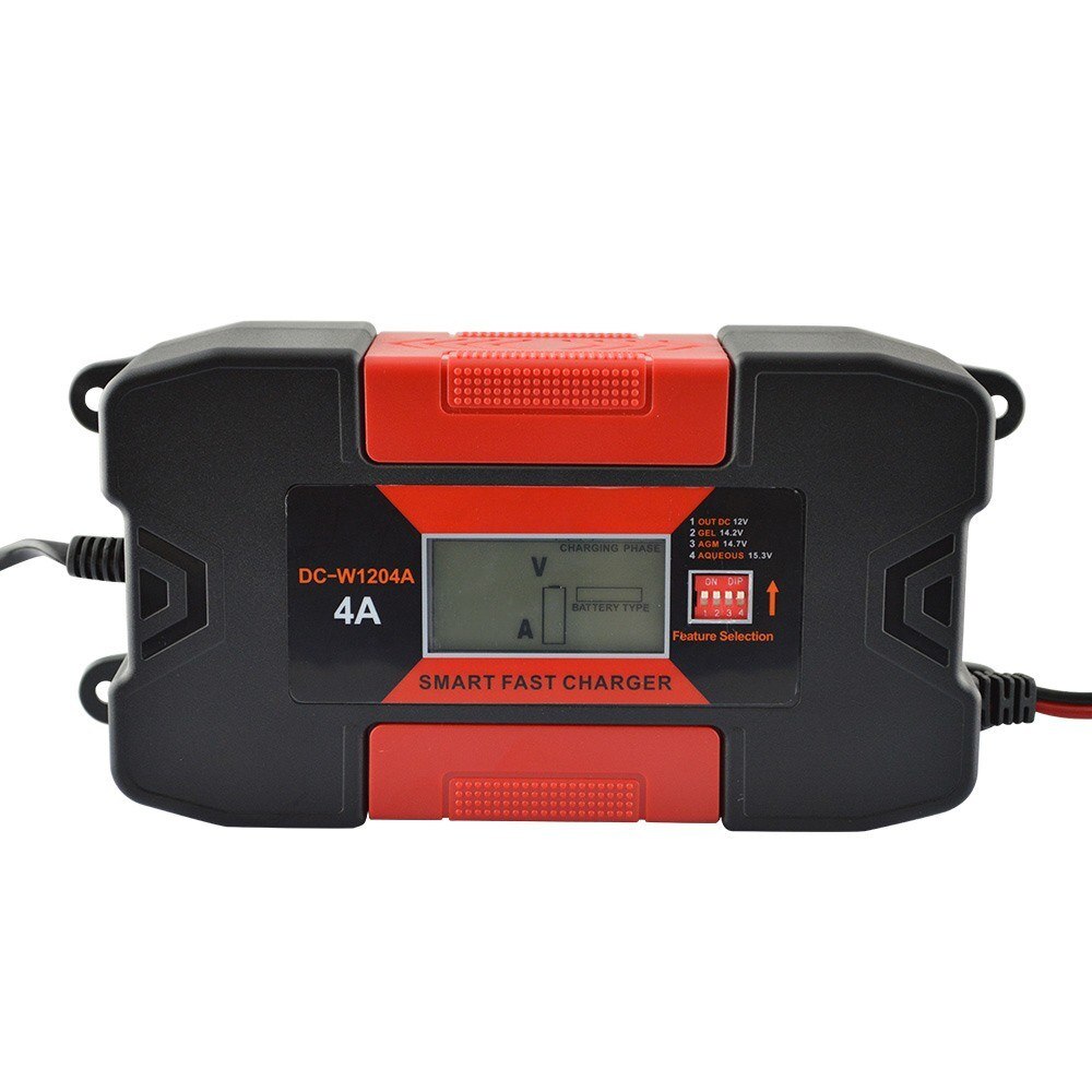 12V 6A Car Motorcycle Smart Batteries Charger Batt... – Grandado