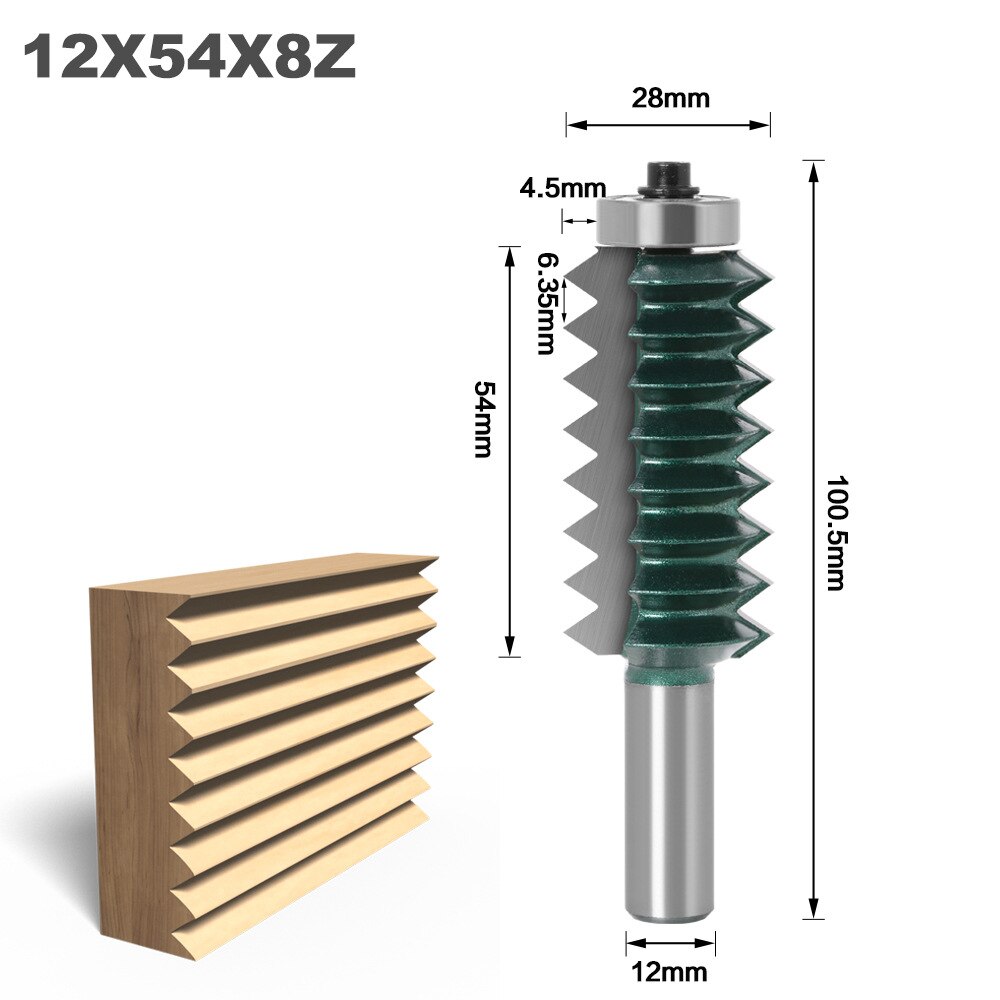 1PC 12MM Shank Milling Cutter Wood Carving Raised ... – Grandado