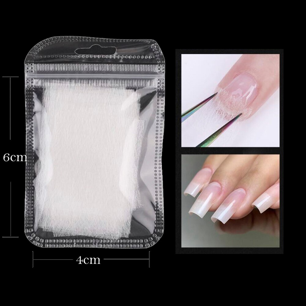 20pc/pack Nail Extension Silk Fiberglass UV Gel Bu... – Vicedeal