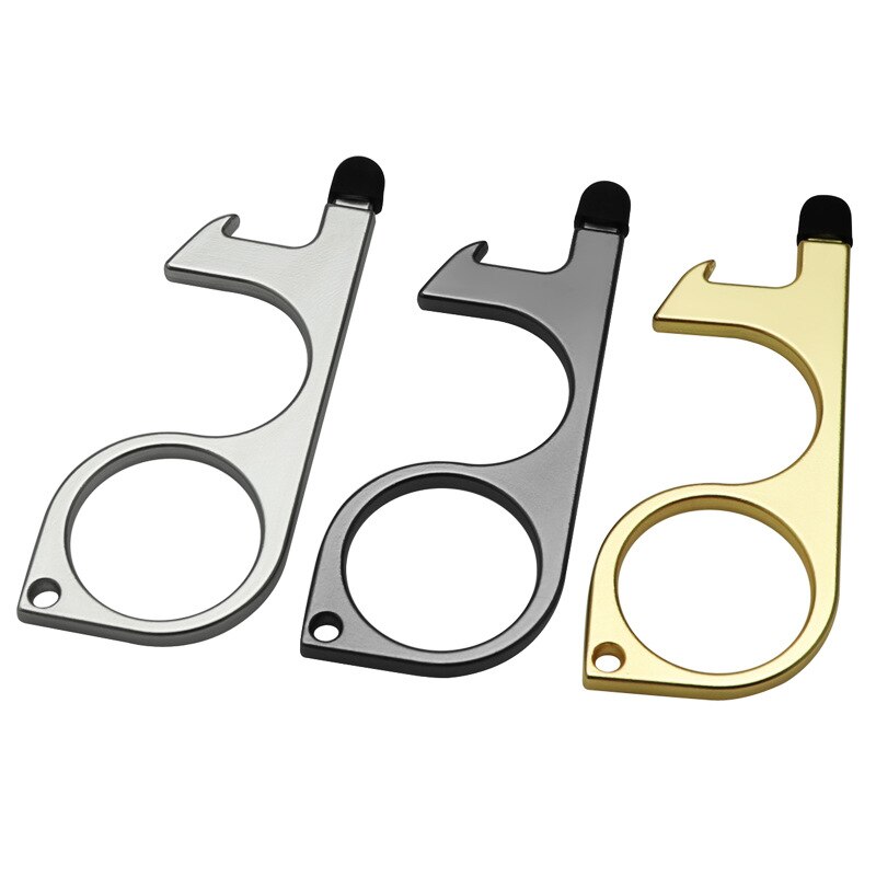 Keyring NoTouch Door Opener Tool with Keychain Cor... – Vicedeal