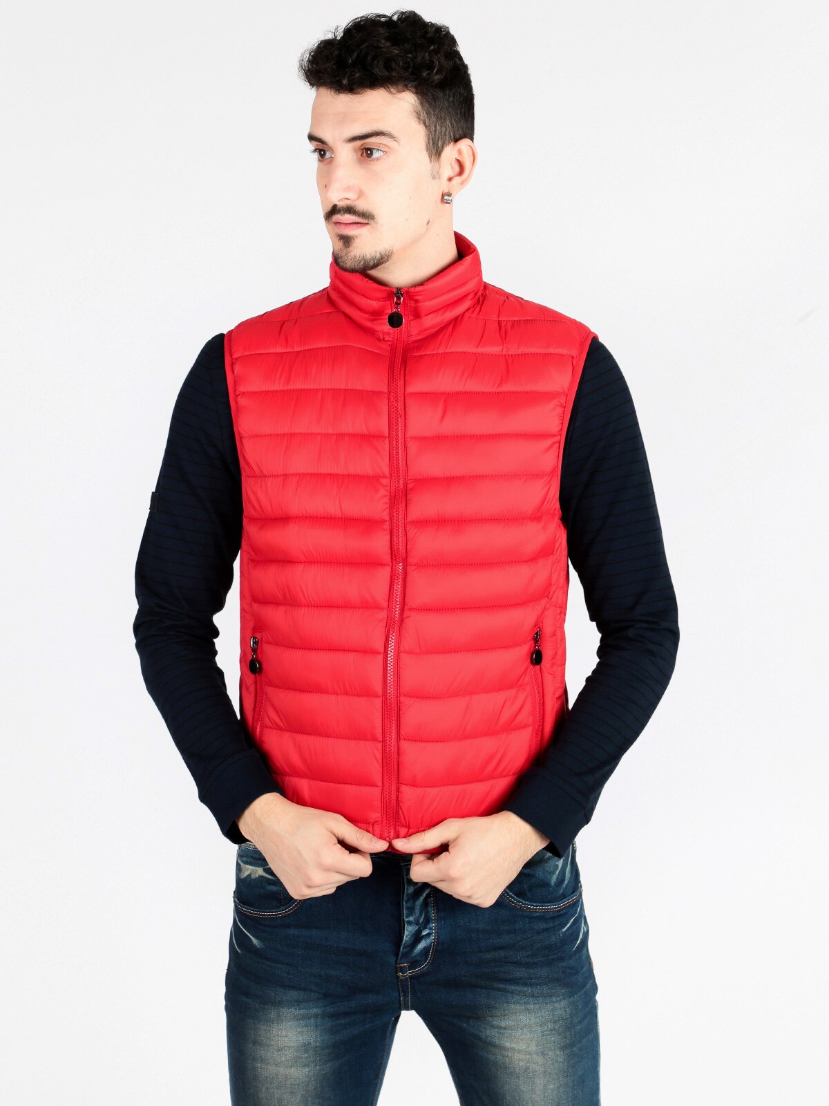 Chaleco acolchado-Rojo – Grandado