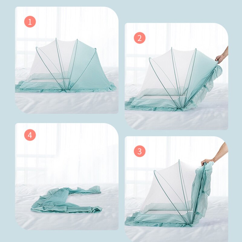 Portable Foldable Crib Children'S Mosquito Net... – Grandado