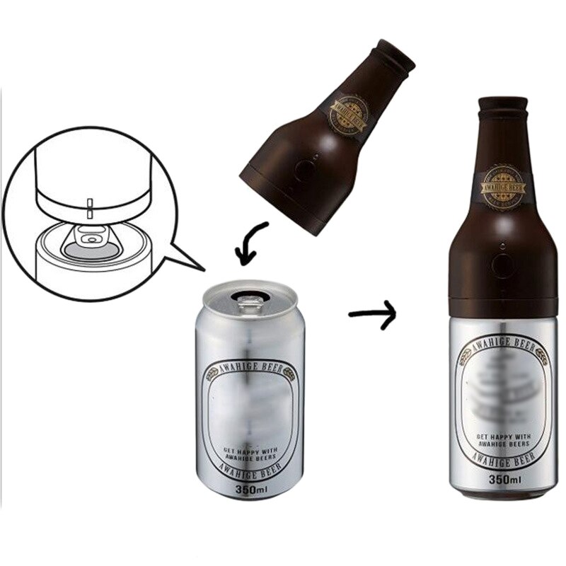 Portable Ultrasonic Beer Bubbler Beer Foam Maker f... – Grandado