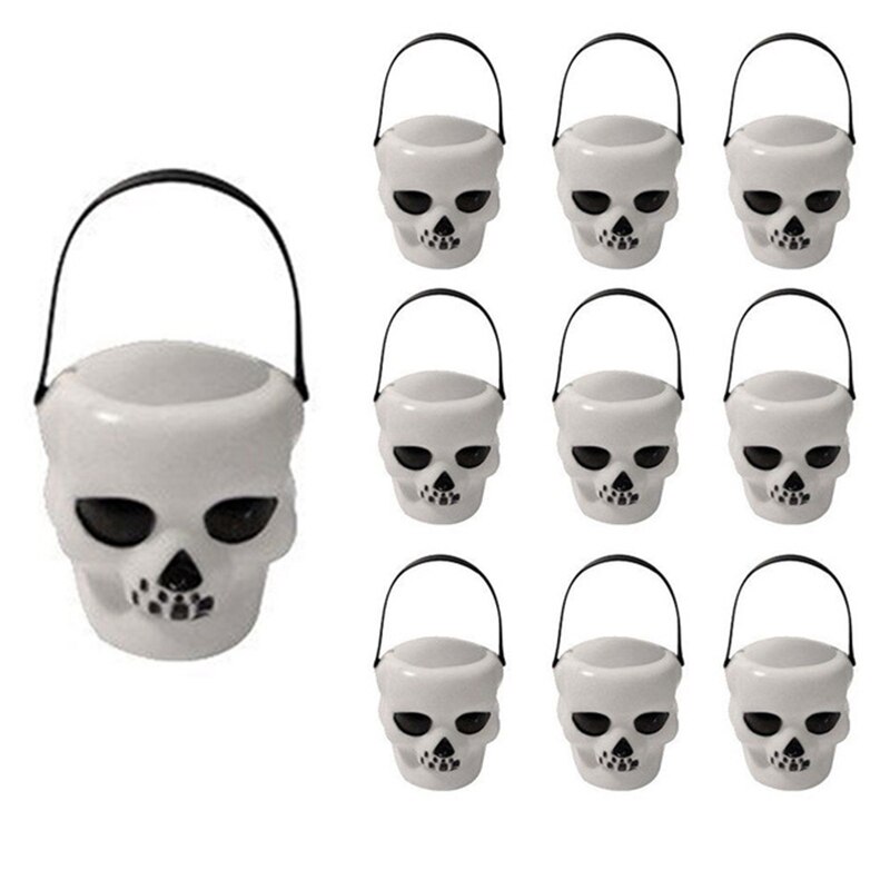 10PCS / Halloween Candy Jar Halloween Cauldron Nov... – Grandado