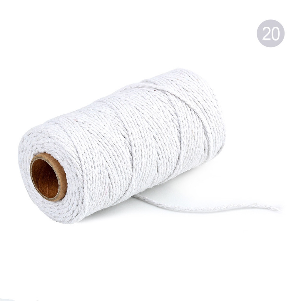 2Mm 100% Katoenen Koord Wit Koord Touw Beige Twist... – Grandado