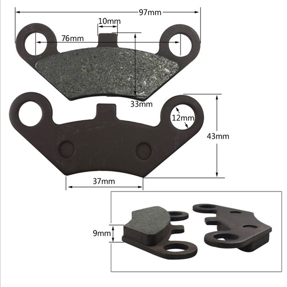 Motorcycle Front Brake Pads for CFMOTO CF500 CF600... – Grandado