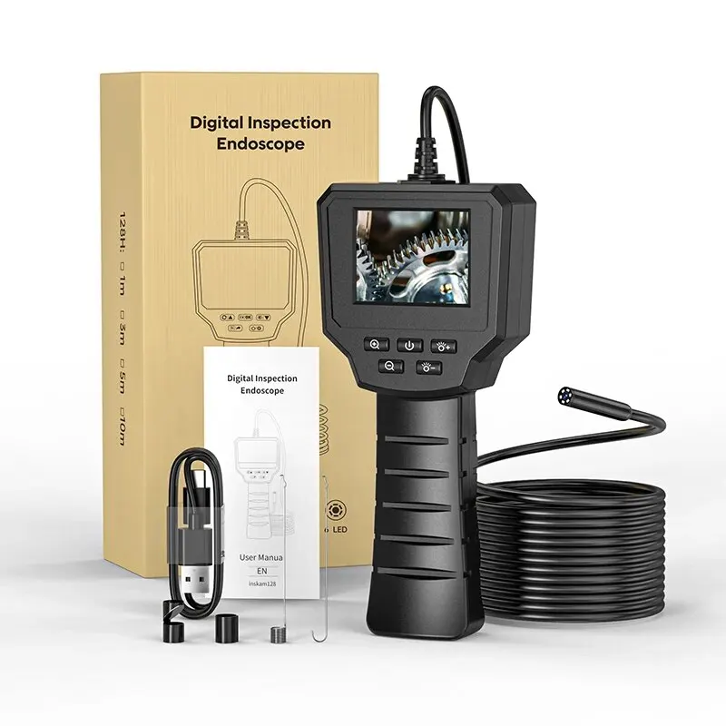 Industrielt endoskopkamera 2.4 " ips-skærm boresko... – Vicedeal