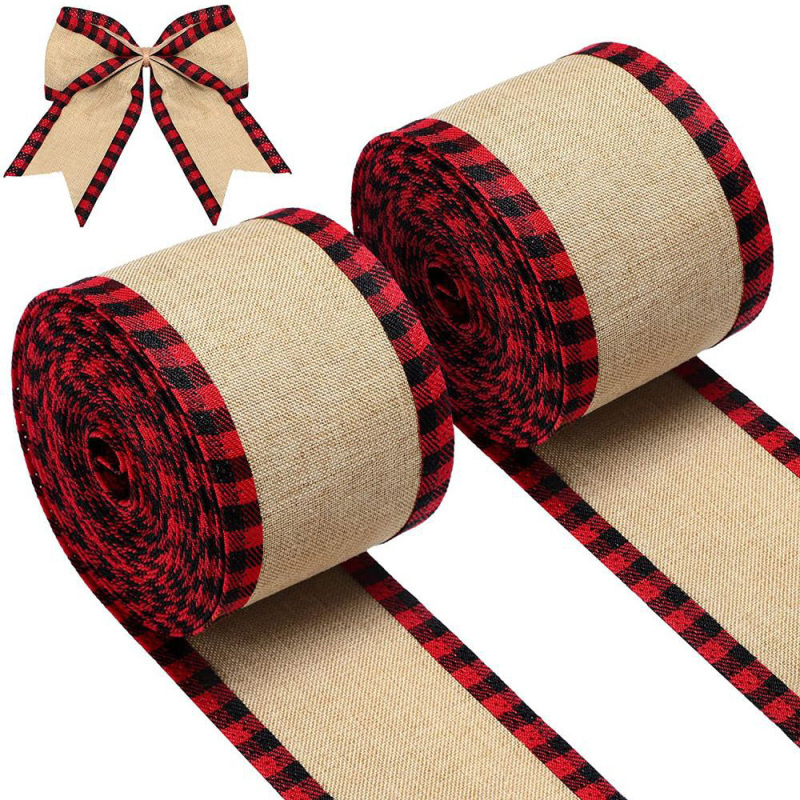 5.5Meters 6.4cm Width Hemming Webbing Christmas Bo... – Grandado
