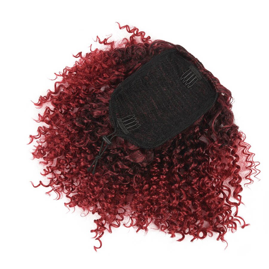 Coletas de pelo rizado sintético refinado, coletas... – Grandado