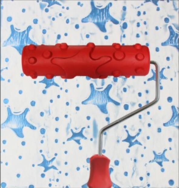 Star Pattern Rubber Roller Embossed Texture Patter... – Vicedeal