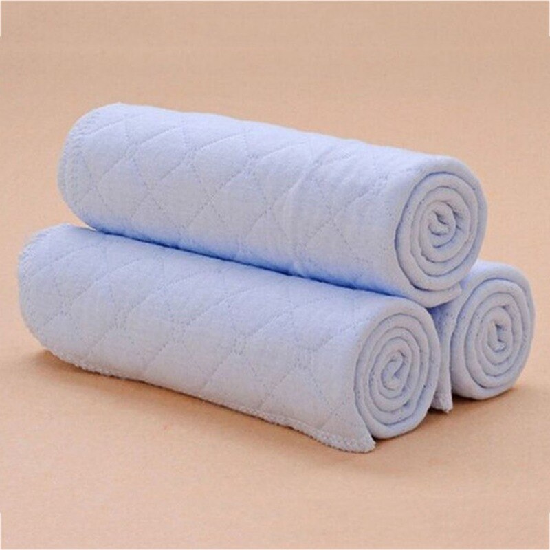 Baby Solid Print Diaper Six Layer Bamboo Eco Cotto... – Grandado