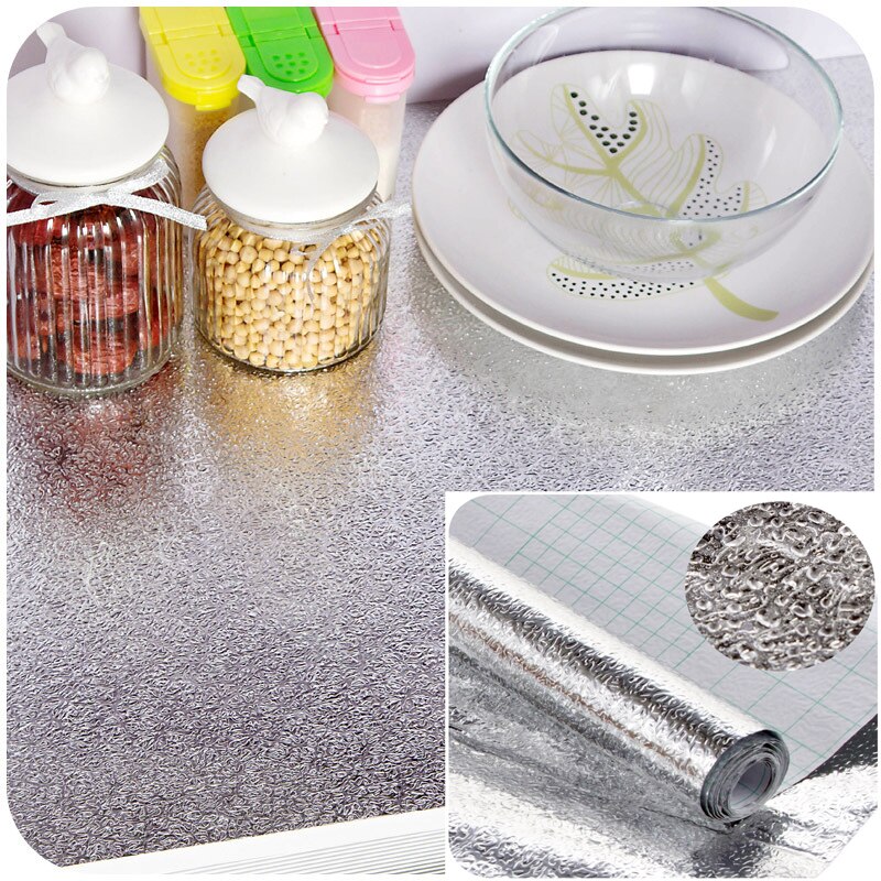 Kitchen Waterproof Anti-oil Aluminum Foil Self-adh... – Vicedeal