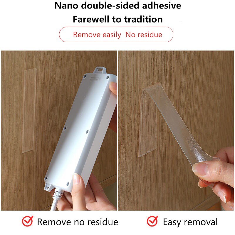 1/2m/3m nano magic tape double sided tape silicone... – Vicedeal