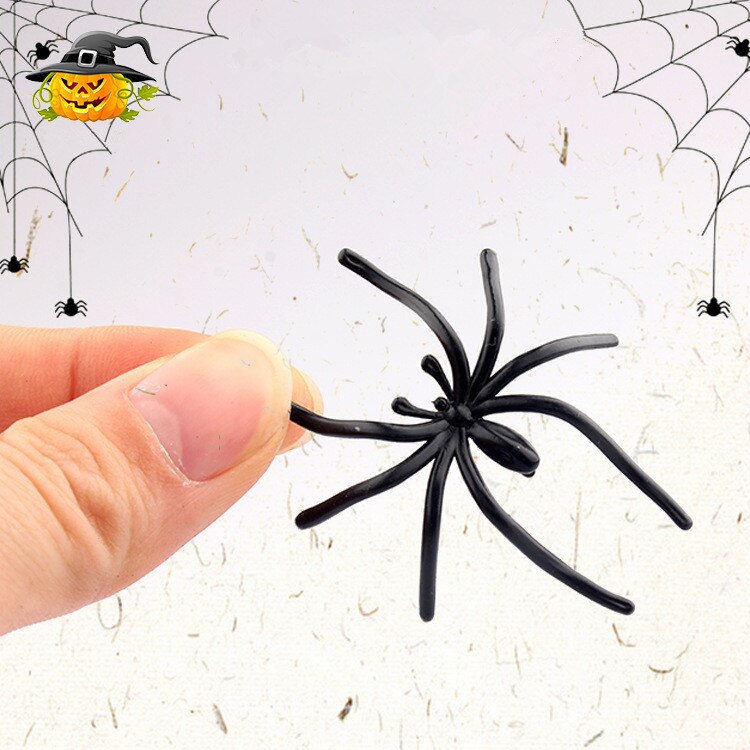 Halloween Scary Party Scene Props pider Silky Cott... – Grandado