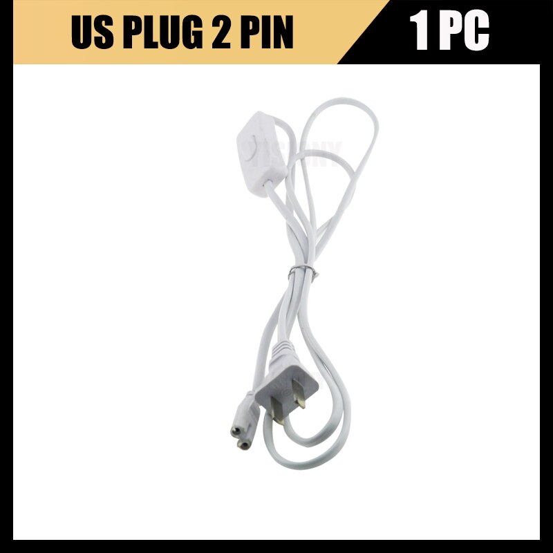 YISIONY US EU AU UK Plug T5 T8 Electrical Wire Con... – Grandado