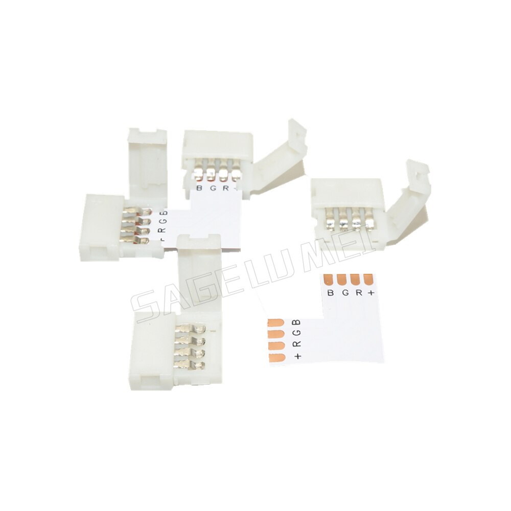 10set 2pin/3pin/4pin/5pin L Form LED Stecker solde... – Vicedeal