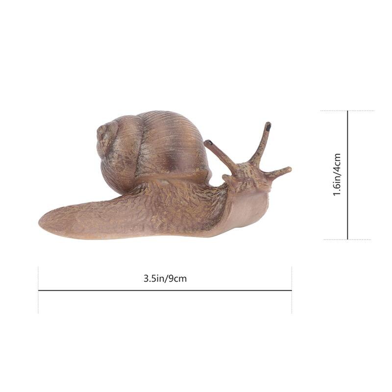 2pcs Simulation Mini Vivid Snail Crafts Garden Acc... – Grandado