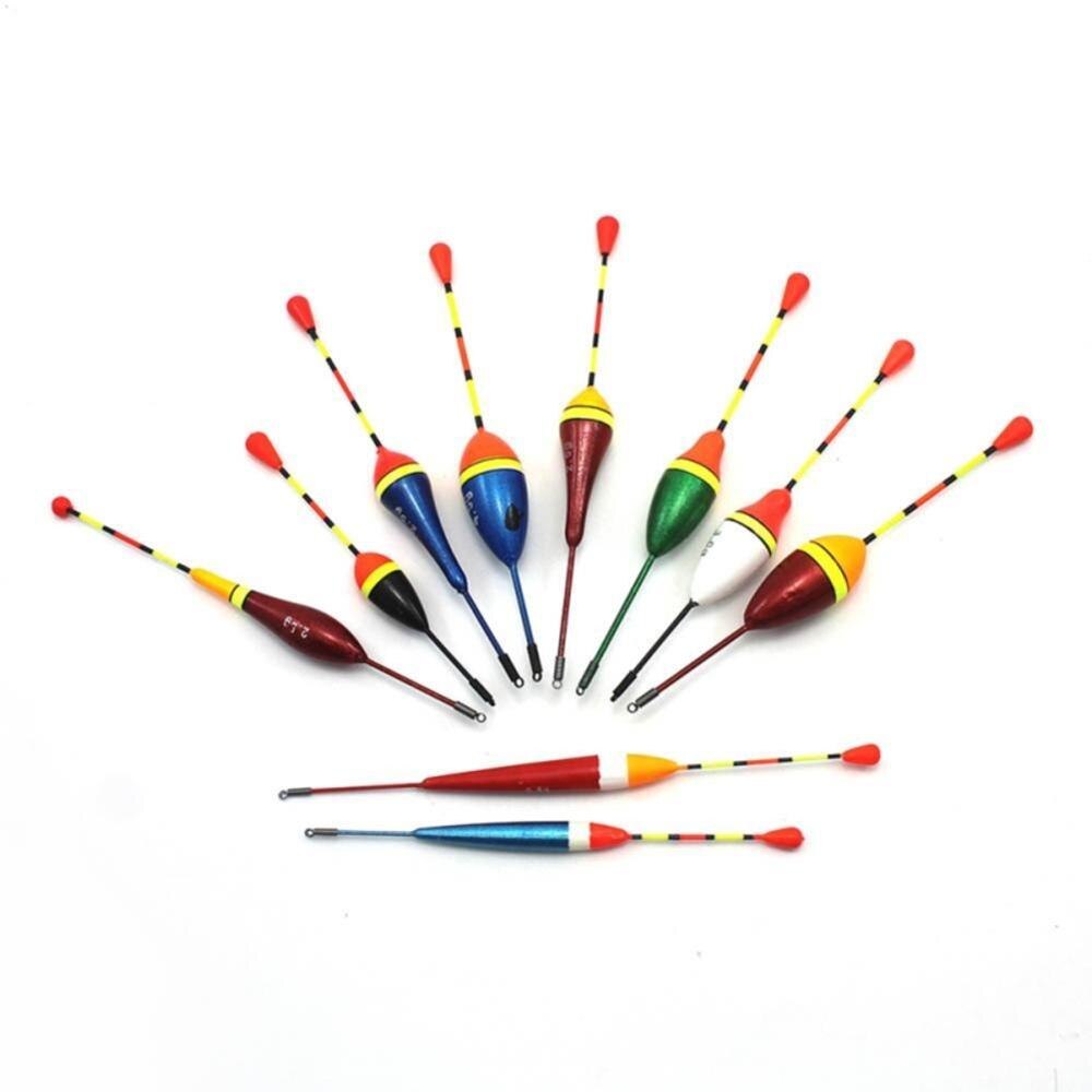 10Pcs Fishing Float Set Boei Bobber Verticale Boei... – Vicedeal