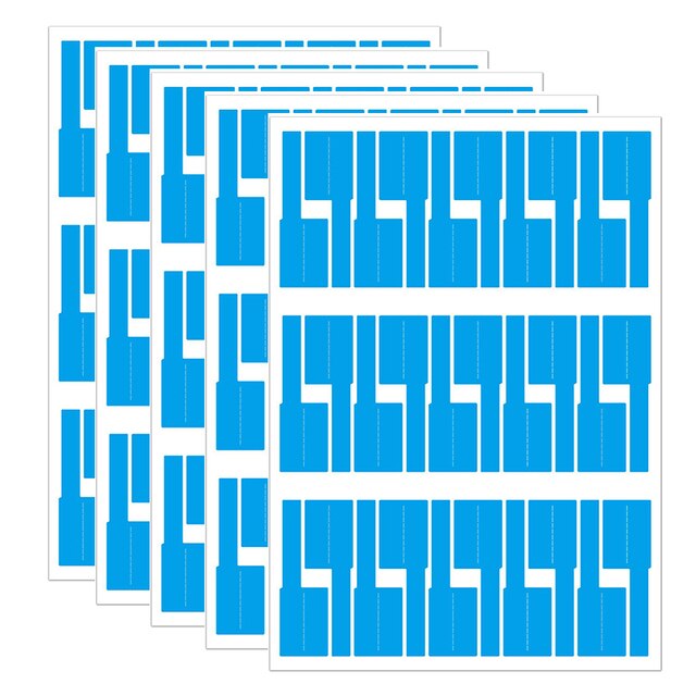 Waterproof Self-Adhesive Colorful Cable Label Stic... – Vicedeal