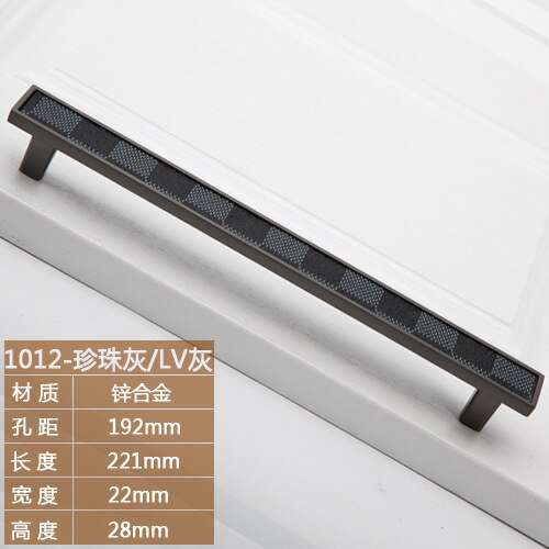 Light Luxury Cabinet Kitchen Pulls and Knobs Leath... – Vicedeal