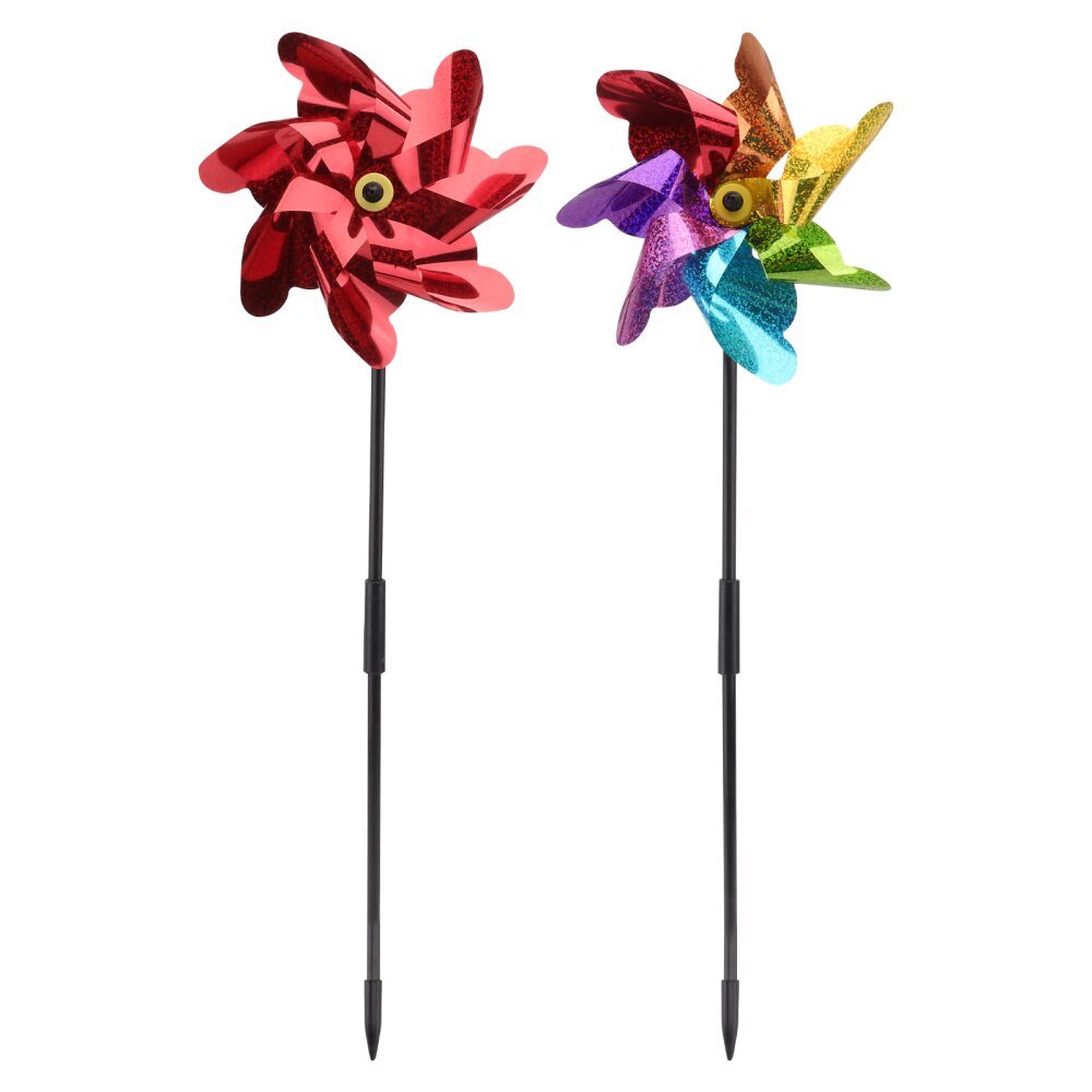 2Pcs Outdoor Vogel Schrikken Tool Mooie Wind Spinn... – Vicedeal