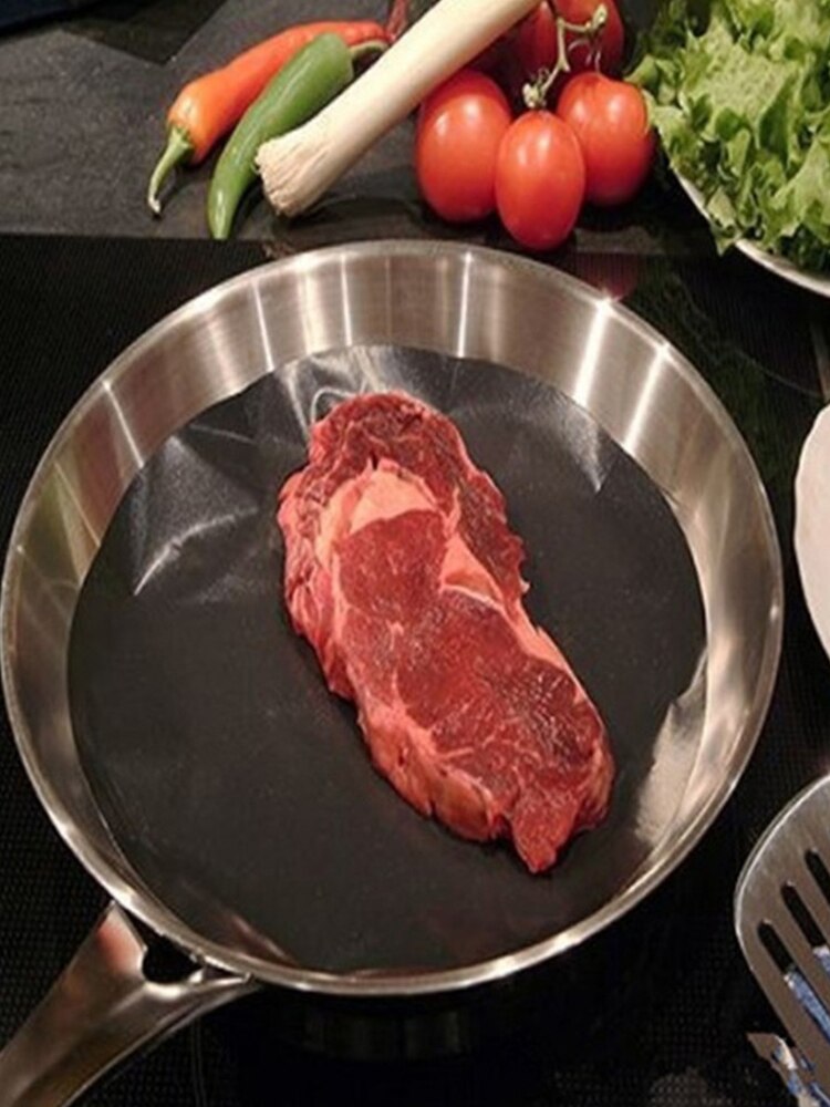 2pcs Reuseable Non-stick Mat Pan Fry Liner Sheet C... – Grandado