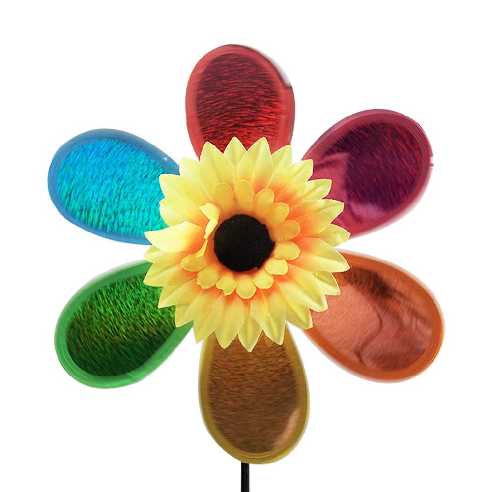 Funny Child DIY Colorful Sunflower Windmill Toy Ch... – Grandado
