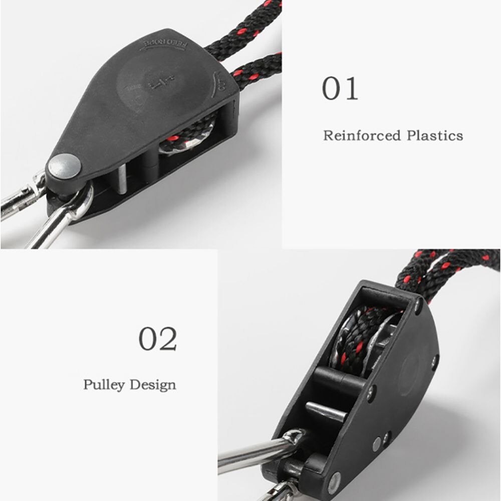 1Pc 1/4 Inch Rvs Katrol Verstelbare Katrol Sling L... – Grandado