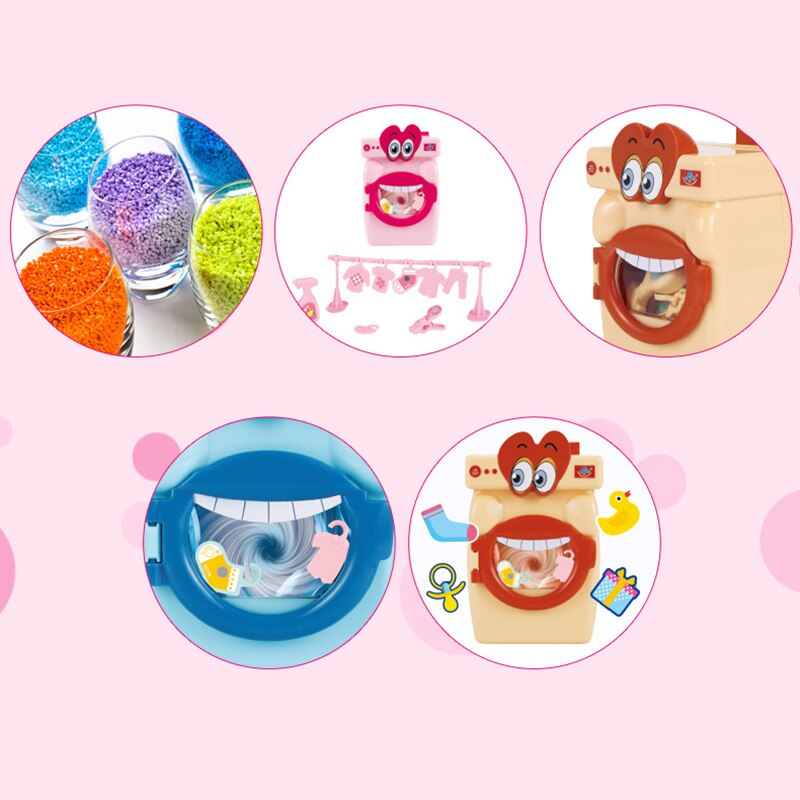 Children's Simulation Washing Machine Toy Pret... – Grandado