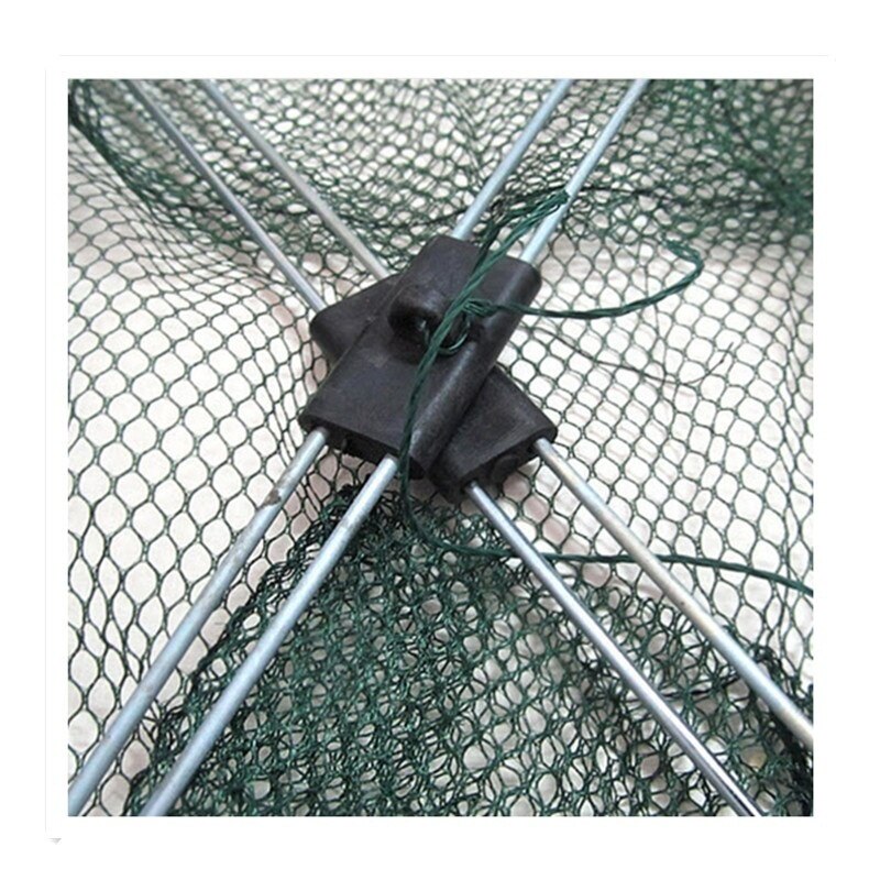 Filet de pêche automatique renforcé Cage à crevettes en Nylon pliable ...