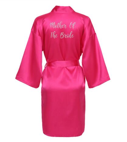 Silk Satin Bridesmaid Sexy Robes Bridal Bath Robe ... – Grandado