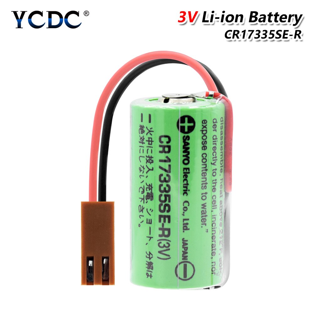 YCDC 3V CR17335SE-R PLC Battery CR2/3A CNC System ... – Grandado
