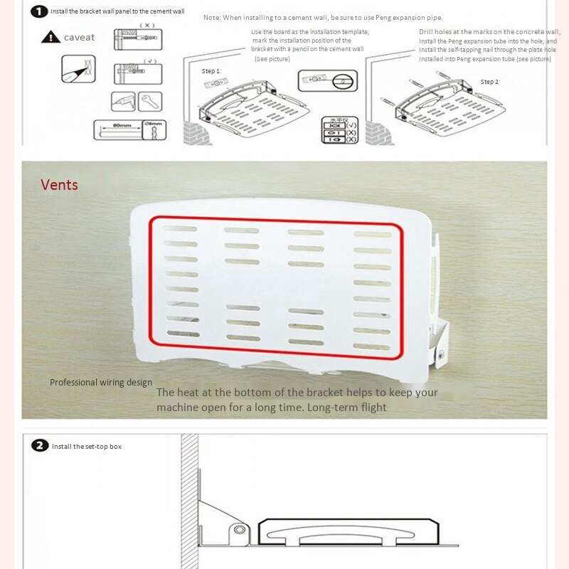 Universal TV Box Stand Tv Box Bracket Set-Top Box ... – Grandado