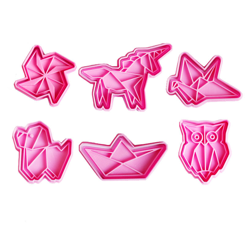 Cute Origami Baking Mold Paper Airplane Windmill P... – Grandado