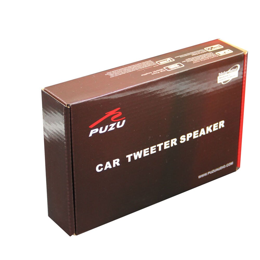 PUZU PZ-G25 2pcs Universal 120W 25mm Dome Car Tweeter Auto Transparent ...