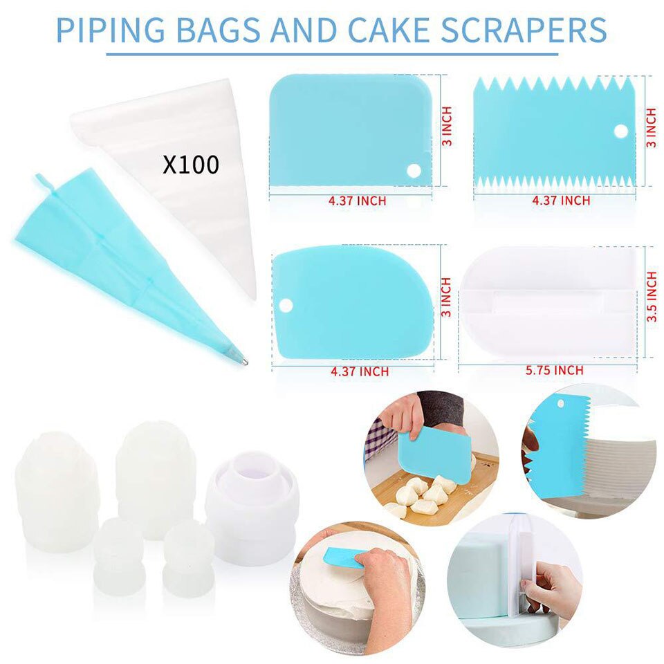 Cake Decorating Supplies Kit 170 PCS Numbered Baki... – Grandado