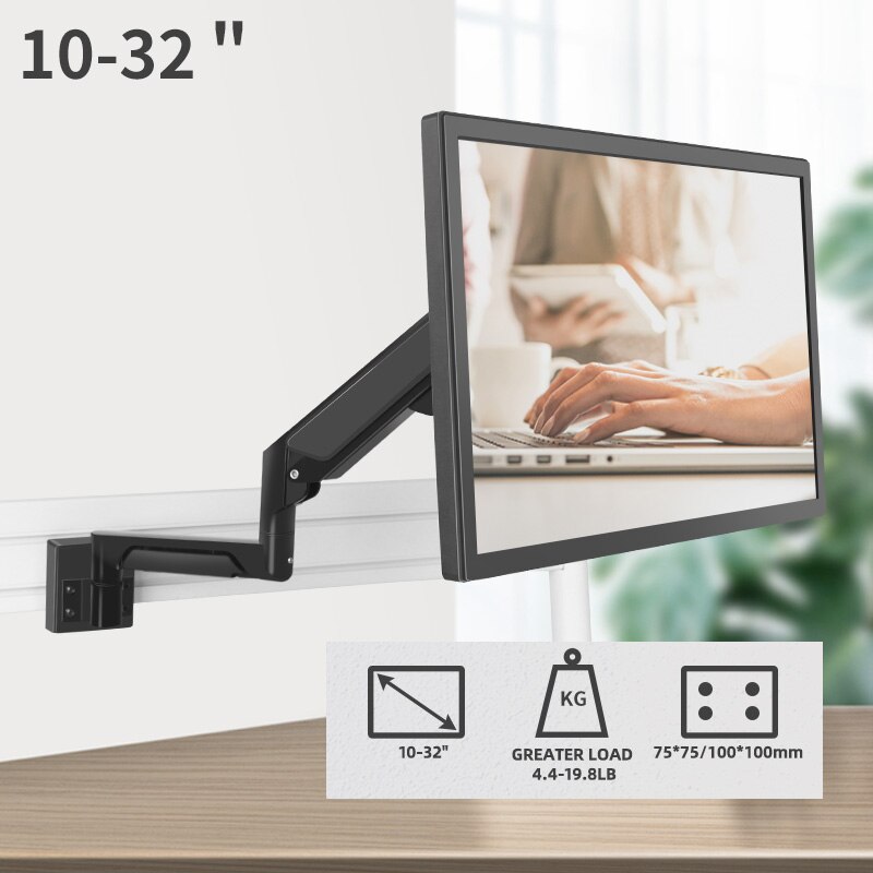 10-32 "Aluminium 360 Graden Monitor Houder Ga... – Vicedeal