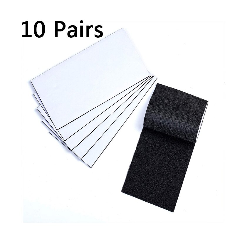 10Pairs Velcros Self Adhesive Hook and Loop Fasten... – Grandado