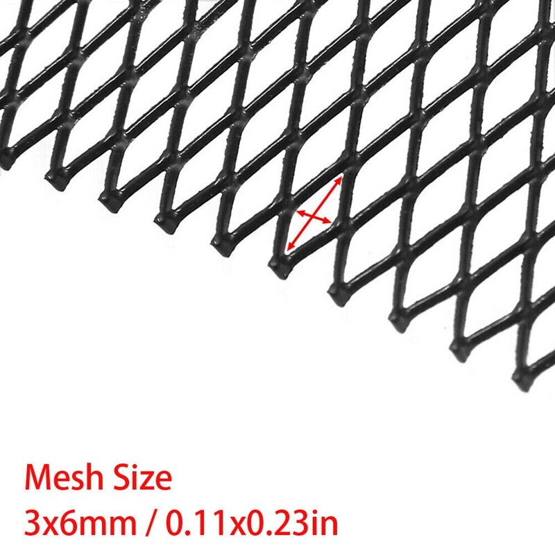Universal 40 Inch X 13 Inch Rhombic Grille Mesh Sh... – Vicedeal