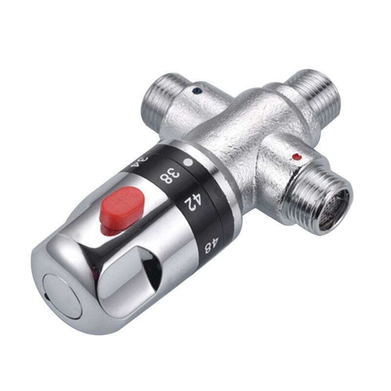 Brass Thermostatic Valve Mixer Water Temperature C... – Vicedeal